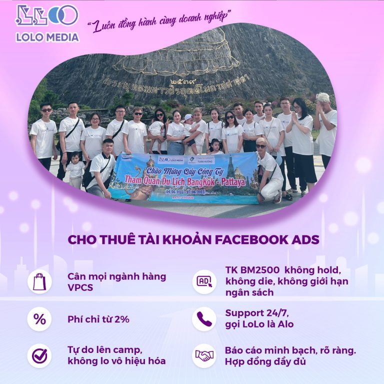 Lolo media - Agency dịch vụ cho thuê tài khoản chạy VPCS